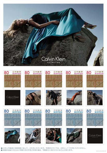 Calvin Klein｜写真付き切手（Pスタンプ）コレクション